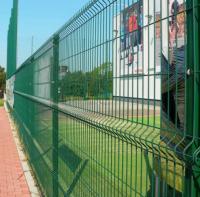 China Galvanized MS Triangle Bend 3D Wire Mesh Fence 40x40mm 50x50mm for sale