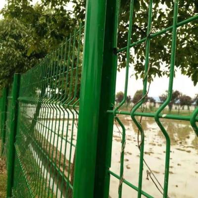 China Boundary Wall Curved 3D Wire Mesh Fence Q235 Q195 S235J2 for sale