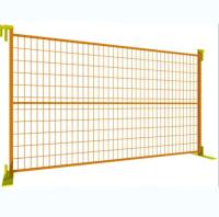 China 42 Microns Secure Temporary Construction Fence Panels 2.1x2.4m for sale