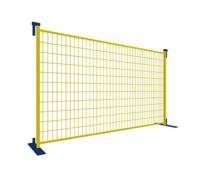 China 6ftx10ft Galvanized Temporary Fence 3mm Construction Site Fencing for sale