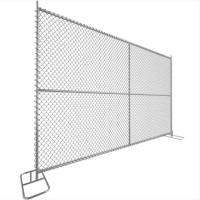 China 4ft  6ft 8ft Temporary 6x12 Chain Link Fence Panels For Construction for sale