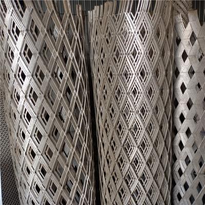 China TLWY 1.2mm Galvanized Flattened Expanded Metal Sheet Steel Mesh For Runways for sale