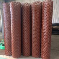 China TLWY 1.2mm Galvanized Flattened Expanded Metal Sheet Steel Mesh For Runways for sale