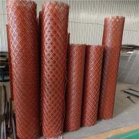 China Flooring Flat Expanded Metal Mesh Panel Anodized Electro Galvanized for sale
