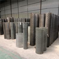 China Flooring Flat Expanded Metal Mesh Panel Anodized Electro Galvanized for sale