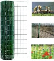 China 50 Ft Wire Welded Mesh Fencing Rolls Wire Gauge Dia 0.56mm-0.71mm for sale