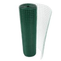 China Tl-0125  Galvanized Steel Welded Mesh Fencing Green Pvc Coated Dia 0.71mm for sale