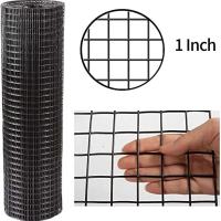 China 3/8 Inch 9.5mm Green Coated Wire Welded Mesh Fencing BWG23-19 for sale