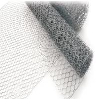 China Length 10-200m Hexagonal Wire Mesh PVC Coated Chicken Fence for sale