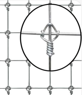 China Hot Dip Galvanized Fixed Knot Farm Wire Fence 0.8m 1.0m 1.2m for sale
