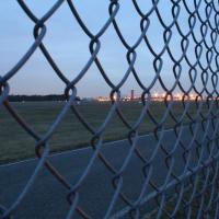 China Airport Stainless Steel Chain Link Mesh Fencing Length 0.5m-50m for sale