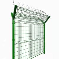 China Dia 500mm BTO-22 Razor Barbed Wire Airport Security Fence 1.8*30m for sale