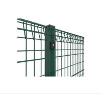 China Square Galvanized Welded Wire Mesh Double Loop Roll Top Fencing Width 0.9-2.5m for sale