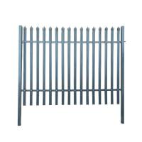 China ISO9001 Powder Coated Galvanized Metal Palisade Fencing 50x50mm for sale