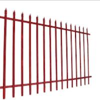 China ISO9001 Powder Coated Galvanized Metal Palisade Fencing 50x50mm for sale
