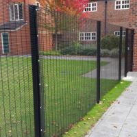 China Different Color 358 Mesh Fencing Plastic Metal Anti Climb For Security Prison for sale