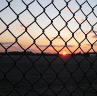 China 6 Foot Chain Link Wire Mesh Fencing Hot Dip Galvanized Pvc Coated for sale