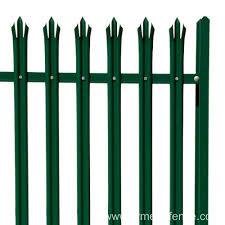 China Garden Residential 0.9m Galvanized Palisade Fence Powder Coated for sale