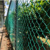 China 6 Gauge Chain Link Mesh Fencing 1.8*15m Roll Galvanized for sale