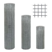 China Fencing Iron Netting Square Hole Steel Welded Wire Mesh 10 Gauge for sale
