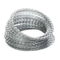 China Bto-22 Military Galvanized Concertina Razor Wire Fence Cross for sale