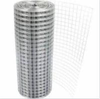China 0.75mm Electric Galvanized Welded Wire Mesh 1.5m X 50m X 1”1.5m X 50m X 1/2” for sale