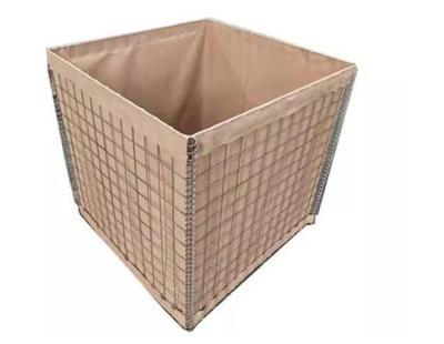 China Heavy Duty Military Hesco Barriers Oliver Color 0.5mm - 2.0mm for sale