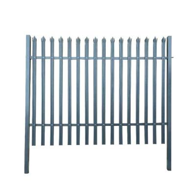 China Garden 1200mm Metal Palisade Fencing Powder Coated Galvanized Residential for sale
