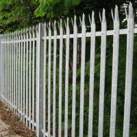 China Garden 1200mm Metal Palisade Fencing Powder Coated Galvanized Residential for sale