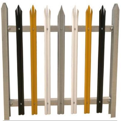 China D Section Pale Metal Palisade Fencing Aluminium For Farm for sale