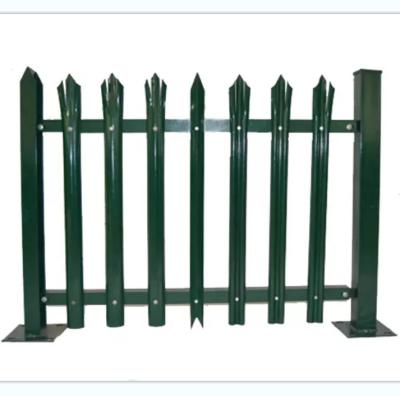 China W Section Pales 2.0m Metal Palisade Fencing For Security for sale