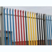 China W Section Pales 2.0m Metal Palisade Fencing For Security for sale