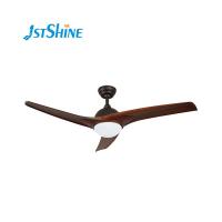 China 3000K Color Temperature Modern 3 Blade Ceiling Fan with DC 220V Motor and ABS Blades for sale