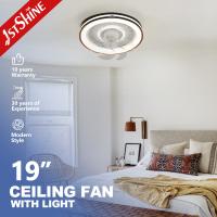 China 2 LED Ceiling Fan with 360 Degrees Swing Head and ABS Clear Plastic Blade Material for sale