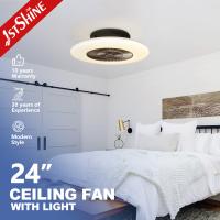 China 110-240V/50Hz-60Hz 1stshine Ceiling Fan with Remote Control and 4 Color LED Lighting for sale