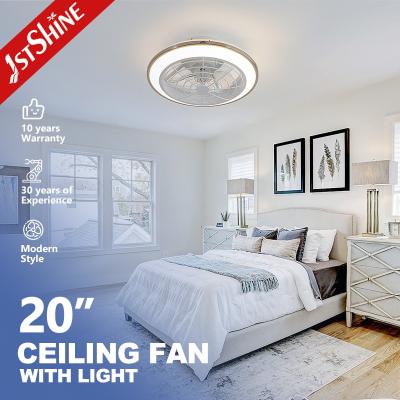 China Small Size Bedroom Ceiling Fan with High Airflow 20 Inch Diameter and Remote Control for sale
