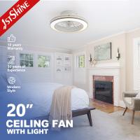 China 3000-6500K Color Temperature DC Ceiling Fan with Remote Control and Low-Profile Design for sale