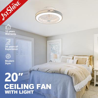 China DC Motor Type 1stshine LED Ceiling Fan with Dimmable Light Energy and Contemporary for sale