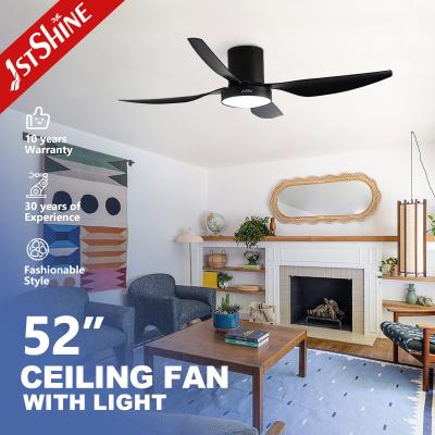 China LED Lighting Type Smart Ceiling Fan With Light Dc Motor Energy Saving Dimmable Metal and Plastic Blades for sale