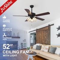 China High Speed Ceiling Fan with Light Input Voltage V 110-240V/50Hz-60Hz Metal Material for sale