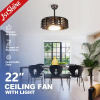 China 22 Inch LED Ceiling Fan Without Blades in Mulit Colors with Remote Control Switch for sale