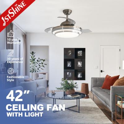 China Home Hotel Office Living Room Decoration 42 Inch 110V DC Motor Remote Control Ceiling Fan for sale