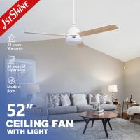 China 1stshine DC Motor Ceiling Fan with LED Light and Remote Control A Lighting Solution for sale