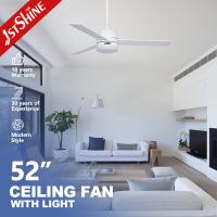 China 52 Inch Multi Color Ceiling Fan with Remote Control and LED Light Function for sale