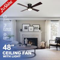China Energy Saving LED Ceiling Fan with Remote Control 3000K/4500K/6000K Color Temperature for sale