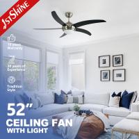 China Modern LED Ceiling Fan 6 Speed Choice With Reversible Motor for sale