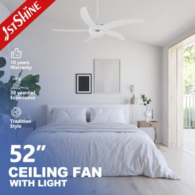 China 1stshine 52 Inch 5 MDF Blade Decorative Ceiling Fan with Remote Control and Light for sale
