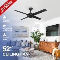 China European Style Commercial Engineering Ceiling Fan Metal Blade for Silent Living Room for sale