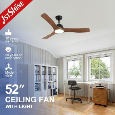 China Living Room 1stshine LED Ceiling Fan 3 Color LED Plastic Blades and DC Motor for Wide for sale