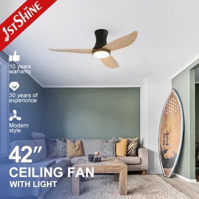 China 1stshine LED Ceiling Fan Light Low Profile Design with Wall Control and Energy Saving for sale